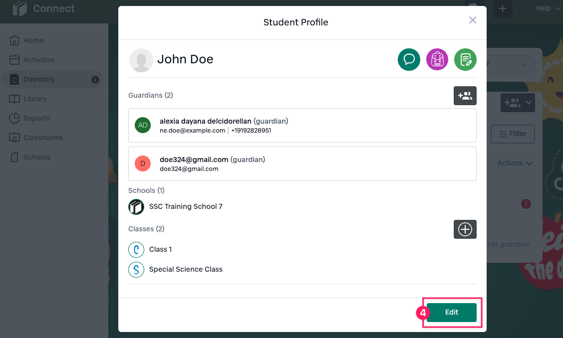 Marking a Student as Inactive – SchoolStatus Connect